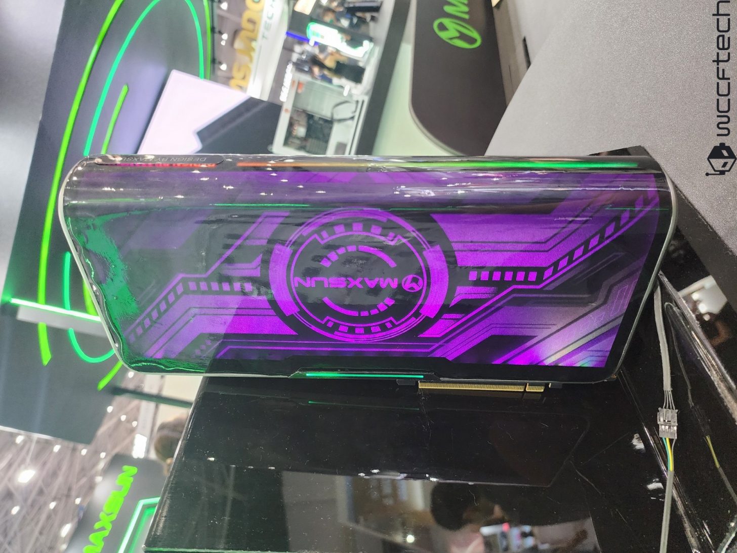 Maxsun Teases Its Future GeForce RTX “Water-Cooled” GPU Concept, Class