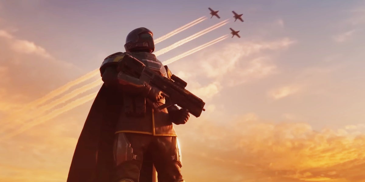 Wahey, Helldivers 2 players have seen off the squids and saved Super E